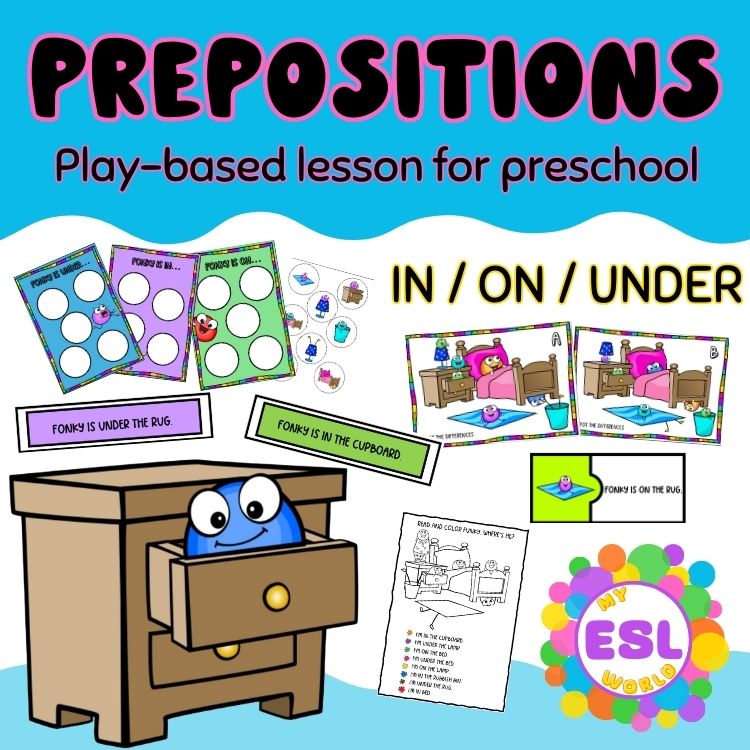 Prepositions of place – My ESL World