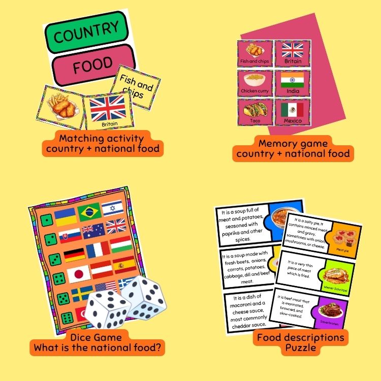 Food around the world – My ESL World