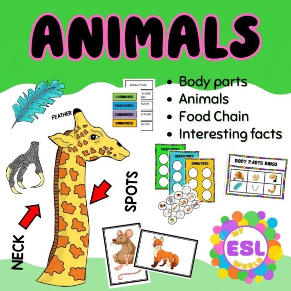 Animals facts – My ESL World