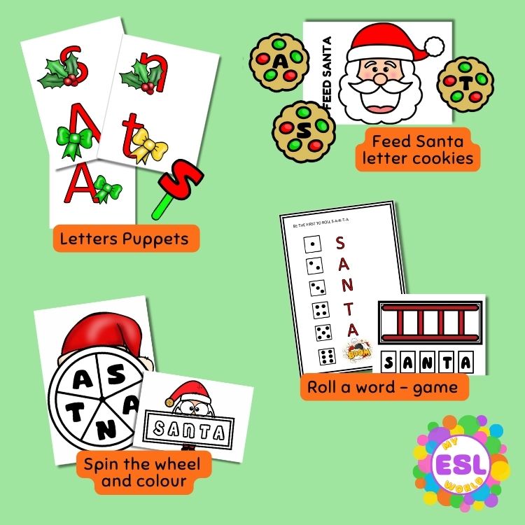SANTA song – My ESL World