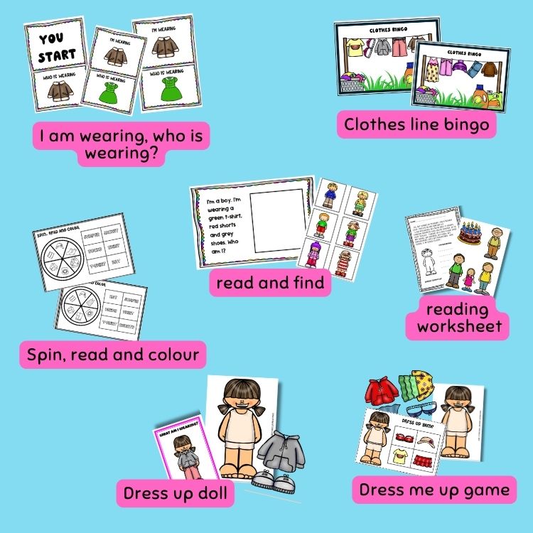 What Are You Wearing? – 3 Full Lessons (Print & Teach) – My ESL World