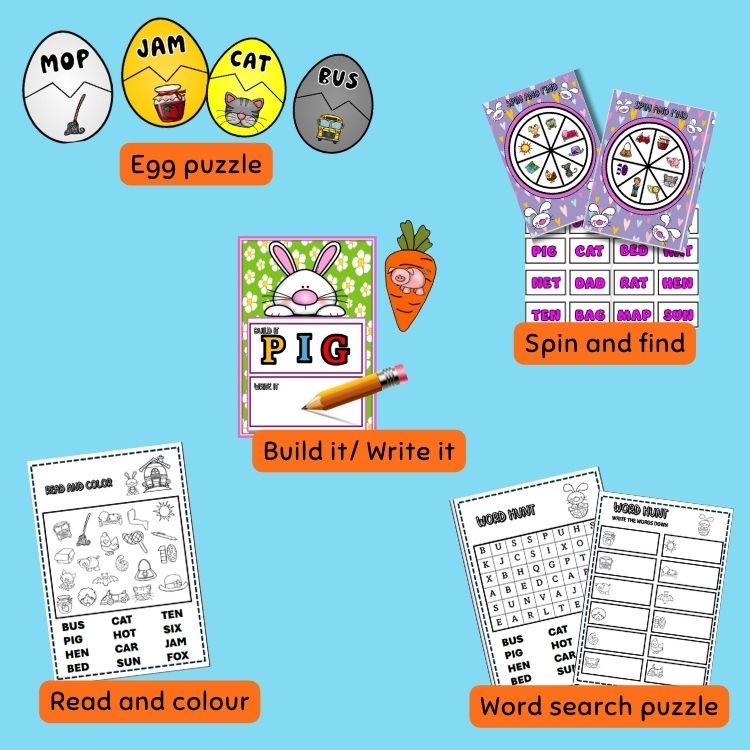 Easter CVC words Lesson – My ESL World