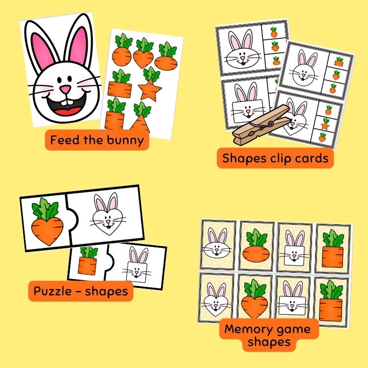 Easter Shapes – My ESL World