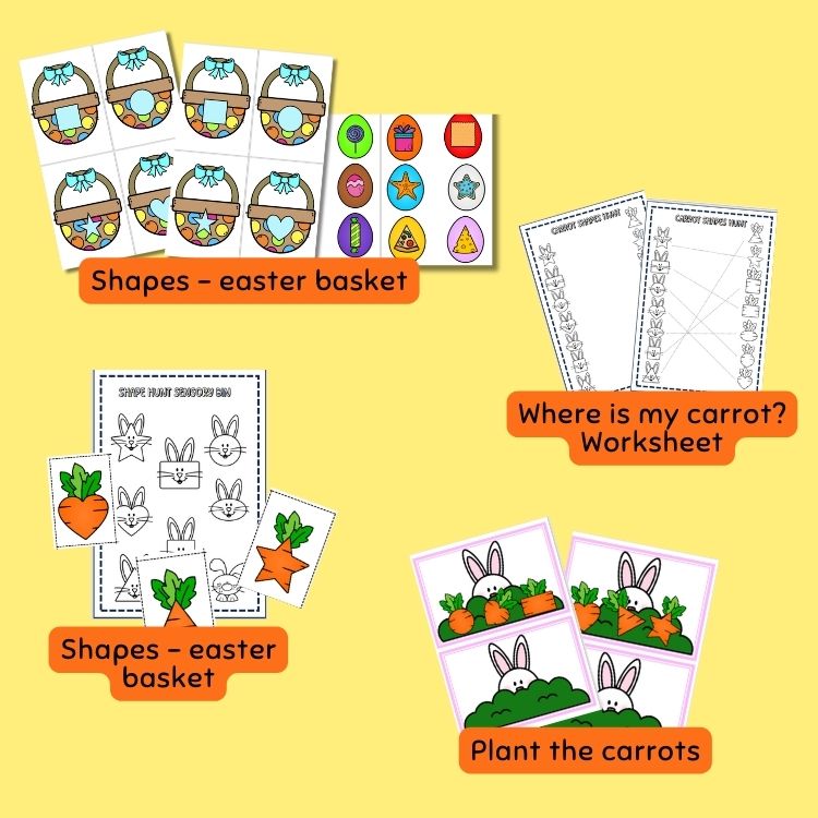 Easter Shapes – My ESL World