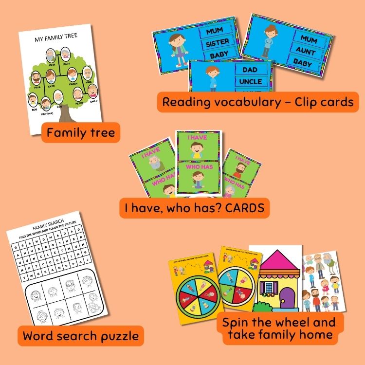 FAMILY Early reading – My ESL World