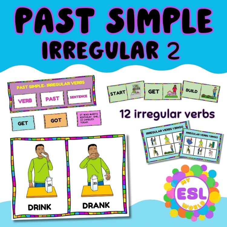 Past Simple Irregular Verbs 2 – My ESL World