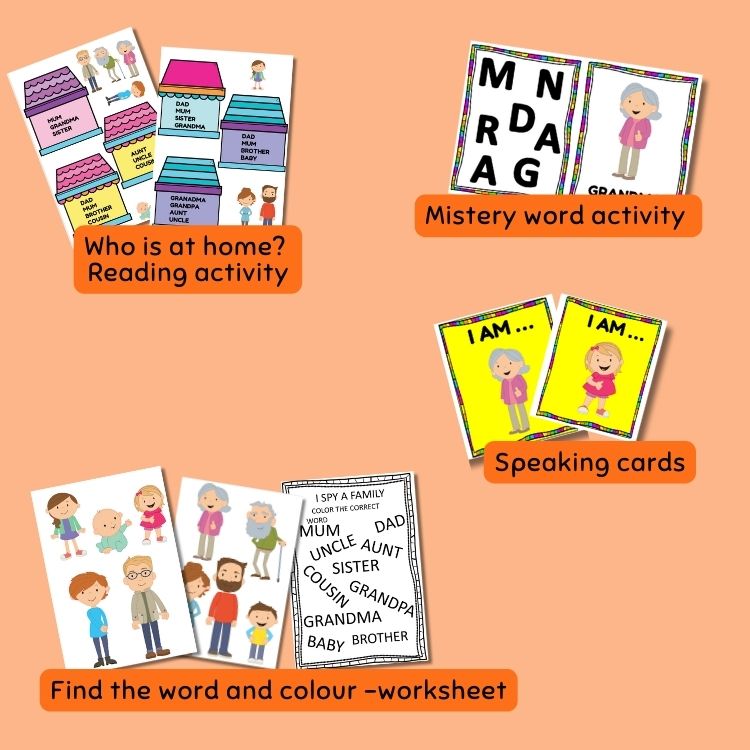 FAMILY Early reading – My ESL World