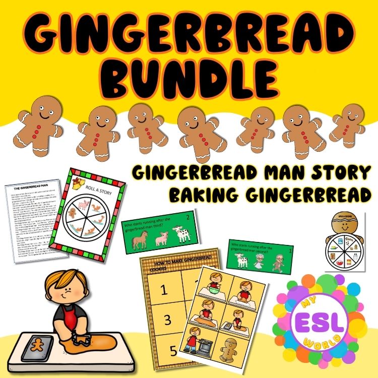 Gingerbread bundle (baking gingerbread/The gingerbread man story) – My ...