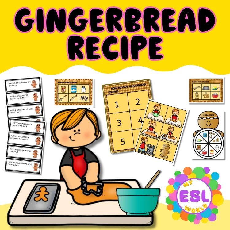 Baking gingerbread cookies – My ESL World