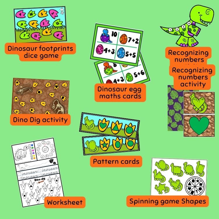 Letter D – Dinosaur – My ESL World