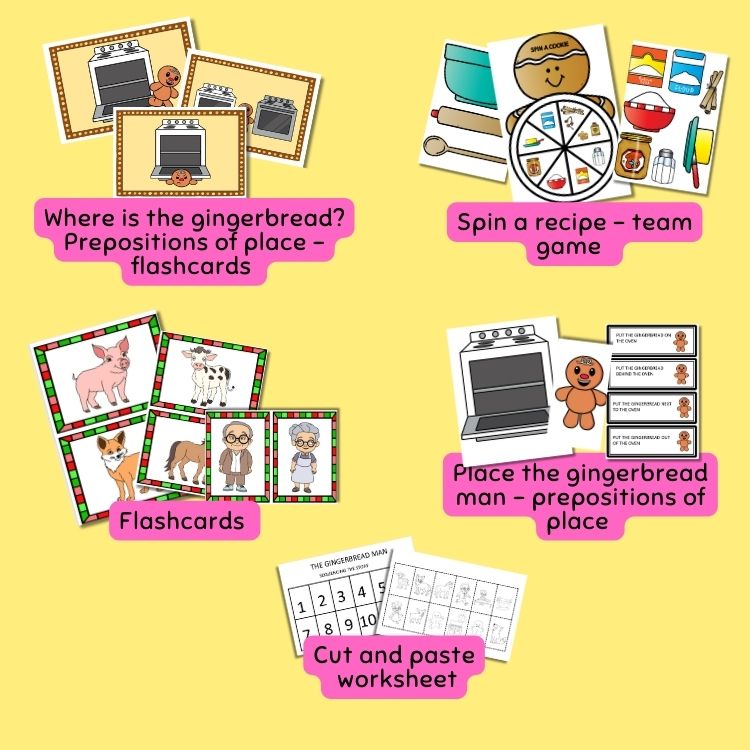 Gingerbread bundle (baking gingerbread/The gingerbread man story) – My ...