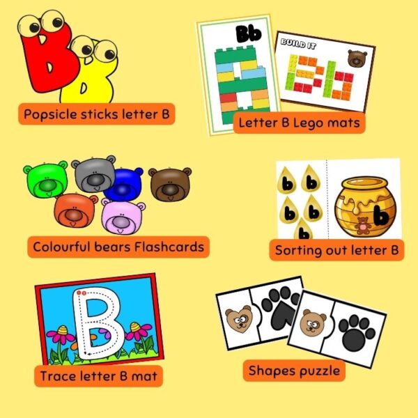 Letter B – Bear – My ESL World