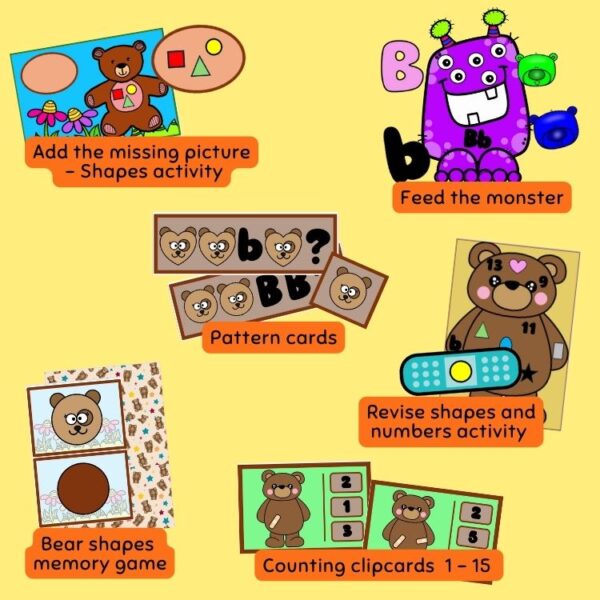Letter B – Bear – My ESL World