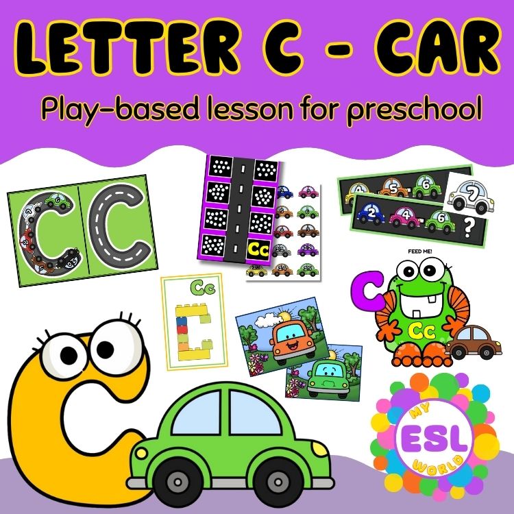 Letter C – Car – My ESL World