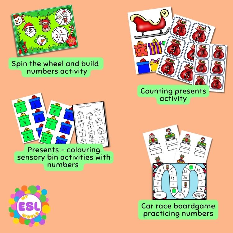 Hello Santa, hello reindeer song – My ESL World