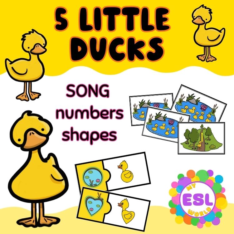 5 Little ducks – My ESL World