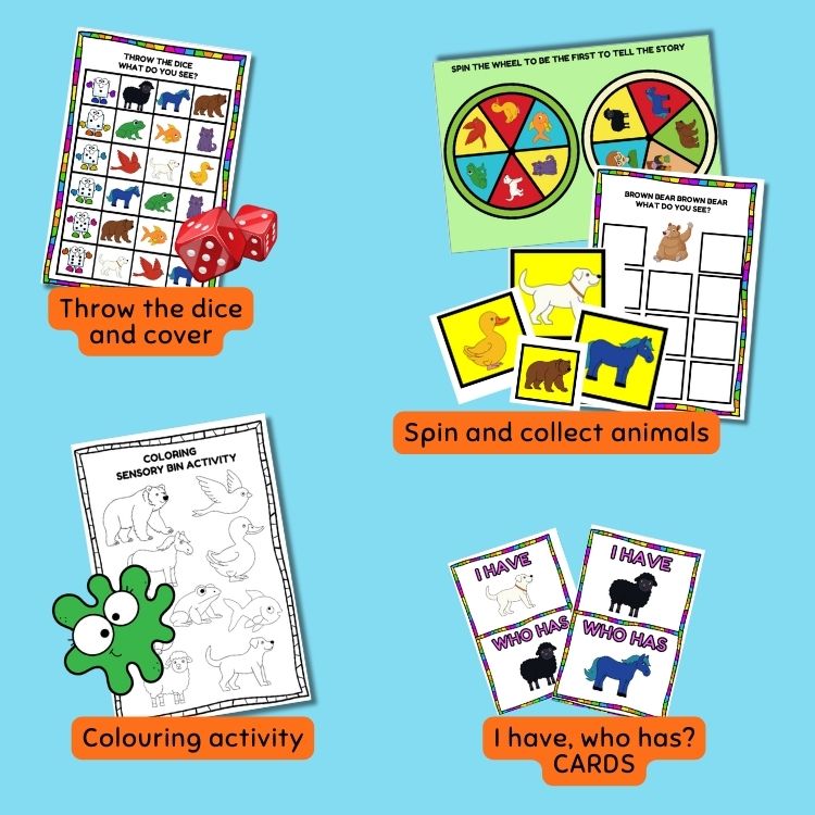 STORY – Brown bear, brown bear, what do you see? – My ESL World