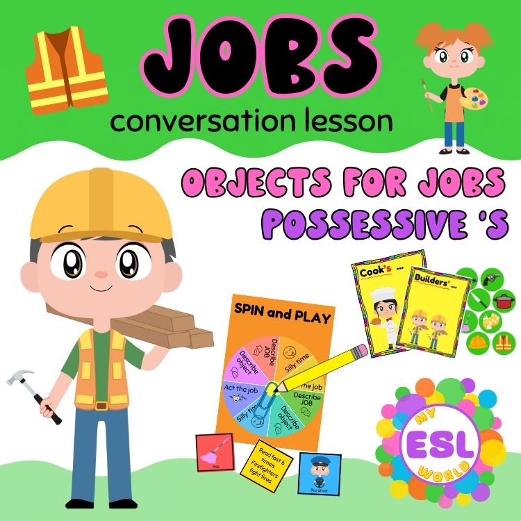 Jobs and possessives – My ESL World