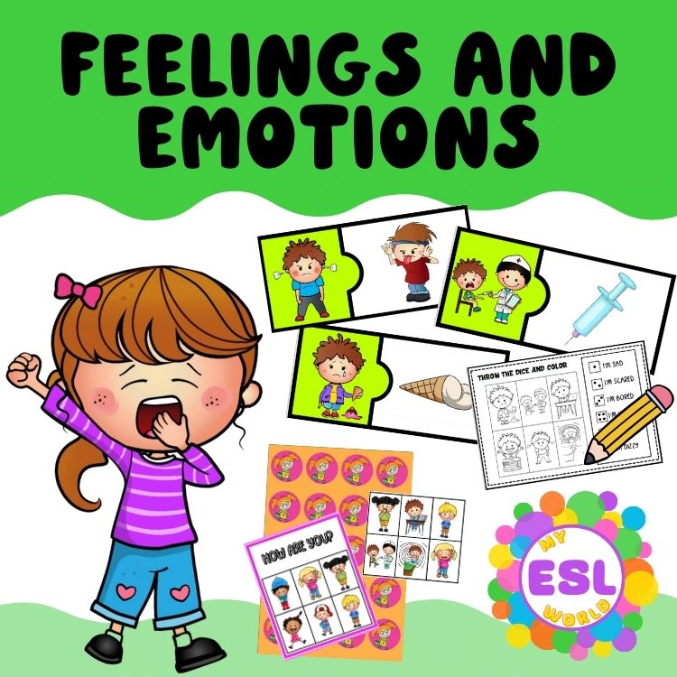 Feelings and emotions – My ESL World