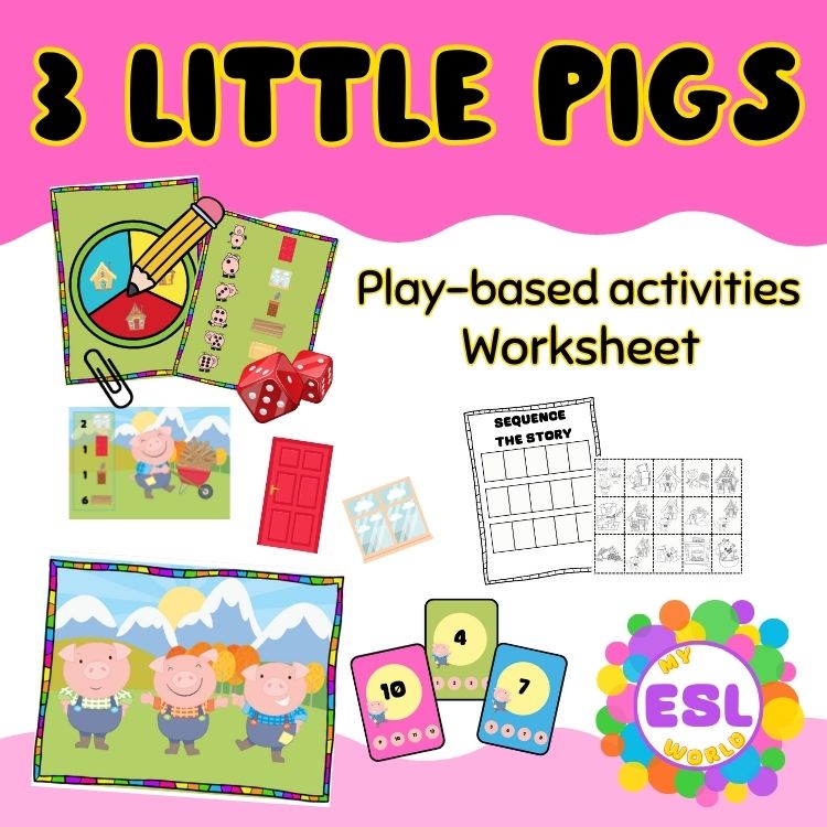 Three little pigs fairy tale – My ESL World