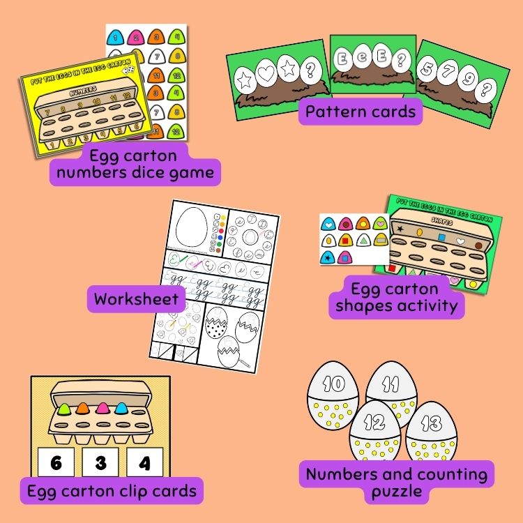 Letter E – Egg – My ESL World