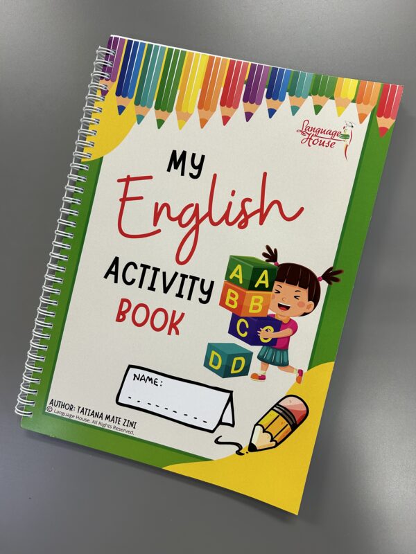 My English Activity Book in Cursive Letters – My ESL World