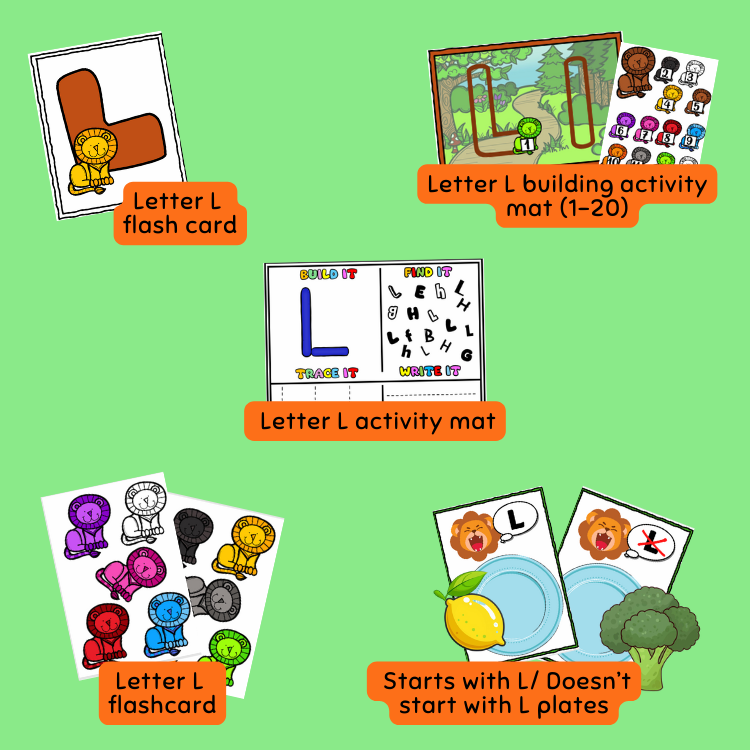 Letter L – Lion – My ESL World