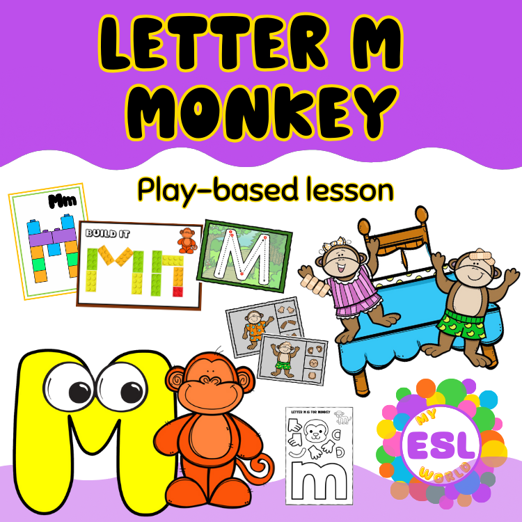 Letter M – Monkey – My ESL World