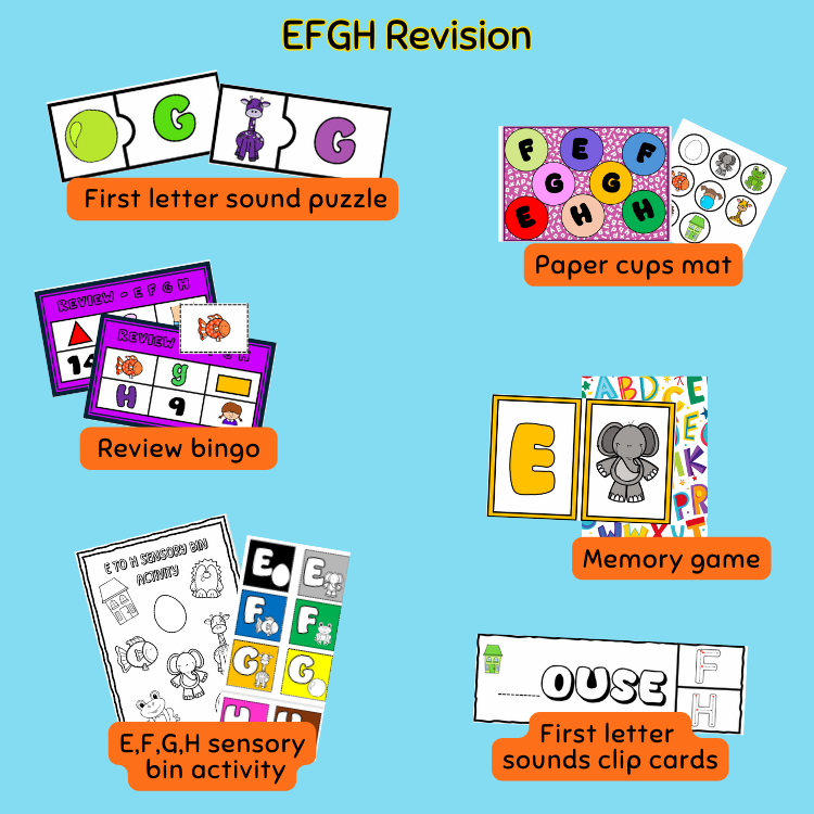PHONICS Revision A-H – My ESL World