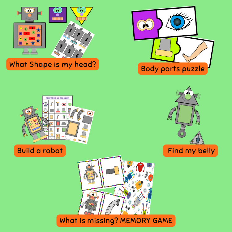 Letter R – Robot – My ESL World