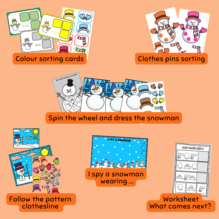 Letter S – Snowman – My ESL World