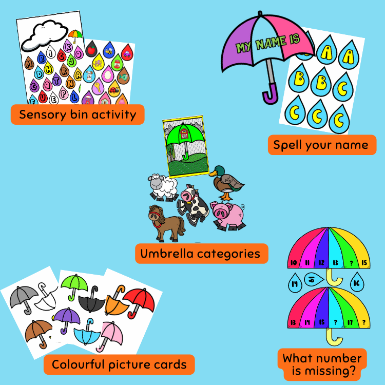 Letter U – Umbrella – My ESL World