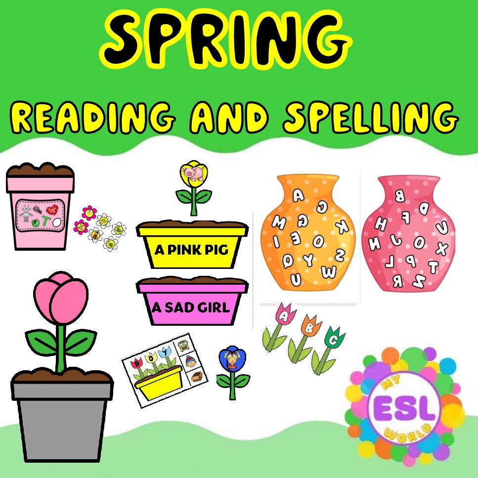 SPRING-Reading and spelling – My ESL World