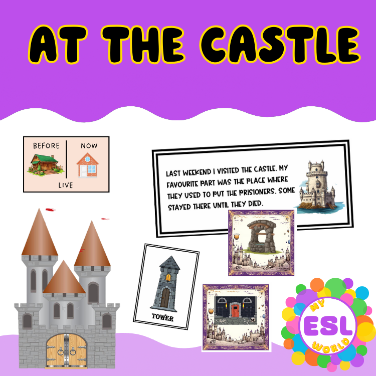 At the Castle – Talking about the past – My ESL World