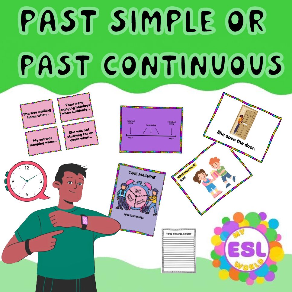 Past continuous X past simple – My ESL World