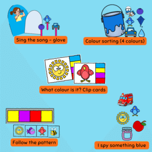 I see something blue- Song lesson – My ESL World