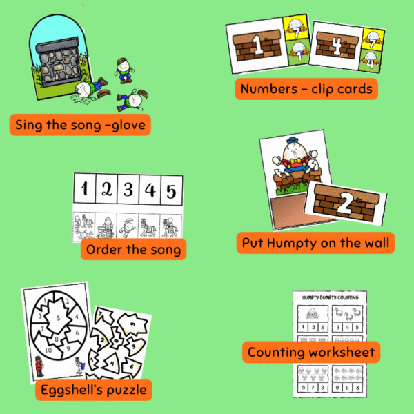 HUMPTY DUMPTY NURSERY RHYME LESSON – My ESL World