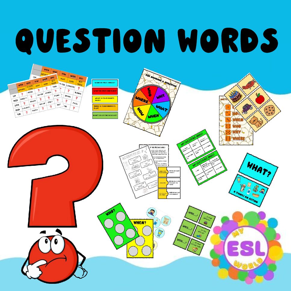 Question words – My ESL World