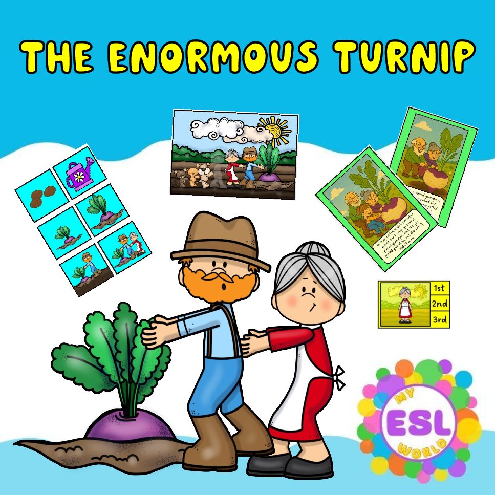 The enormous turnip story lesson – My ESL World