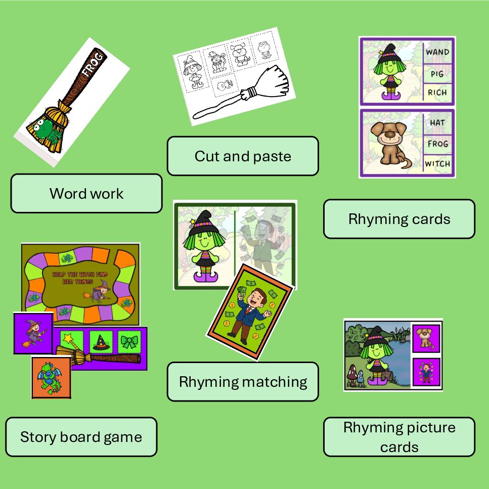 Witches’ Stories & Activities Bundle: Room on the Broom + The Witches ...
