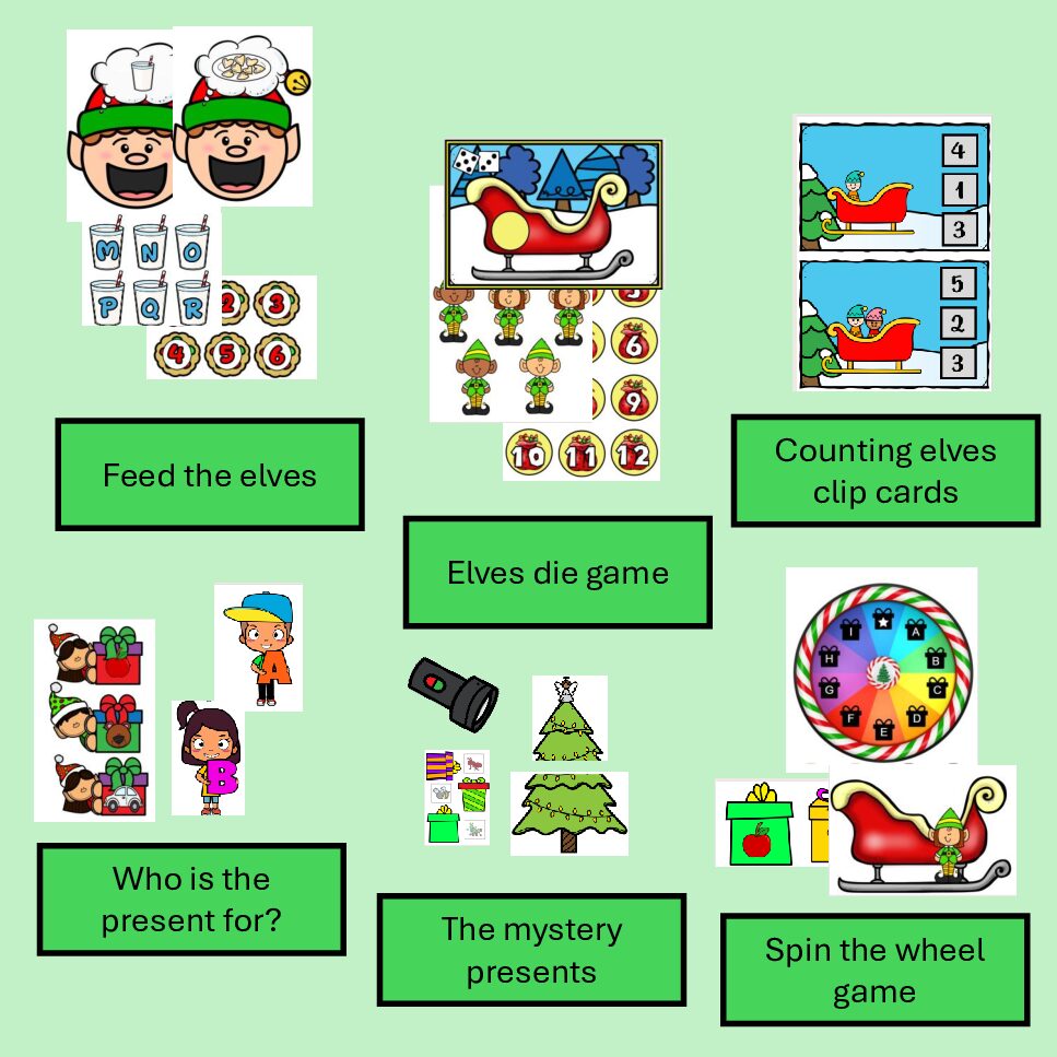Five Little Elves | Christmas ESL Lesson with Numbers 1–20 & First ...
